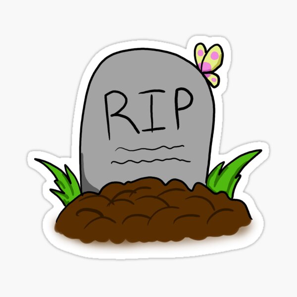 "Cute Gravestone" Sticker for Sale by izumikushinada | Redbubble