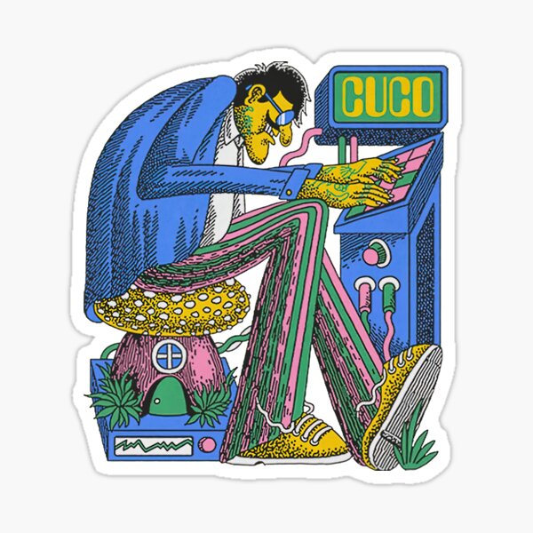 "Cuco Merch" Sticker for Sale by LeilaniSchinner | Redbubble