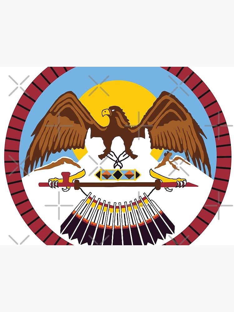 "Ute Indian Tribe of the Uintah and Ouray Reservation Official Flag HD ...