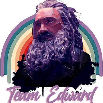 "Team Edward " Sticker for Sale by kposs1 | Redbubble