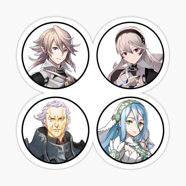 "Fire Emblem Heroes: Corrin & Retainers Sticker Sheet" by Tyy Stone ...