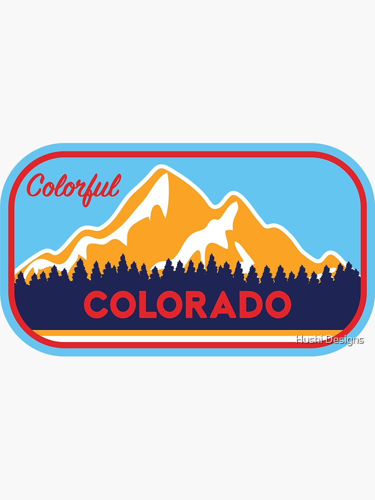 "Colorado" Sticker for Sale by JackHersh | Redbubble