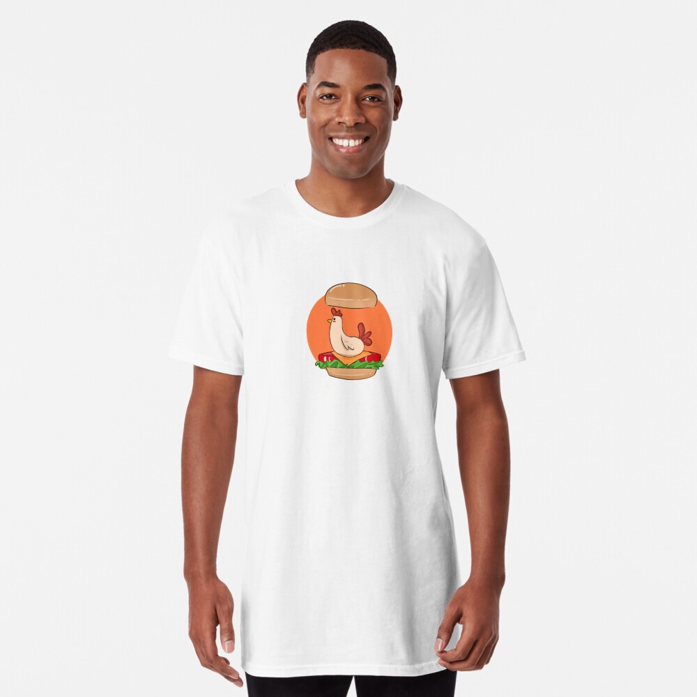 "Unsanitary Chicken Sandwich" Sticker for Sale by nestling | Redbubble