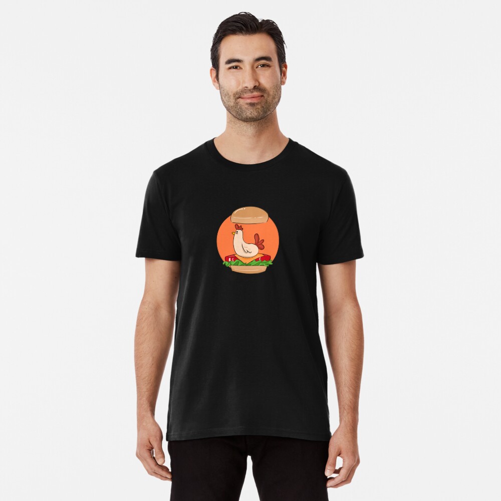 "Unsanitary Chicken Sandwich" Sticker for Sale by nestling | Redbubble