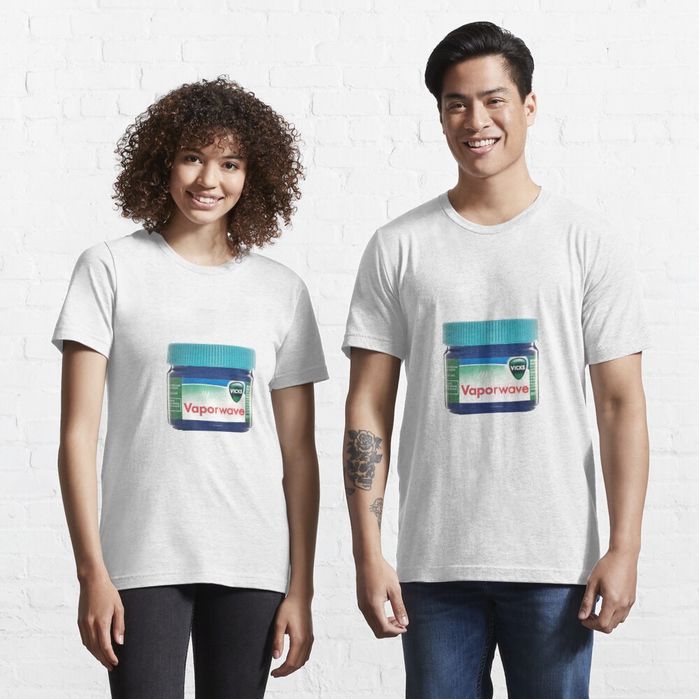 "Vaporwave Vicks Vaporub" T-shirt for Sale by vapormoon | Redbubble ...