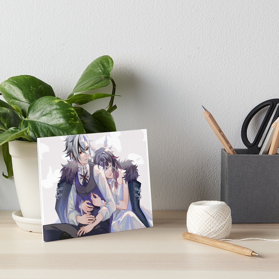 "Genshin Impact - Arlecchino & Columbina " Sticker for Sale by ...