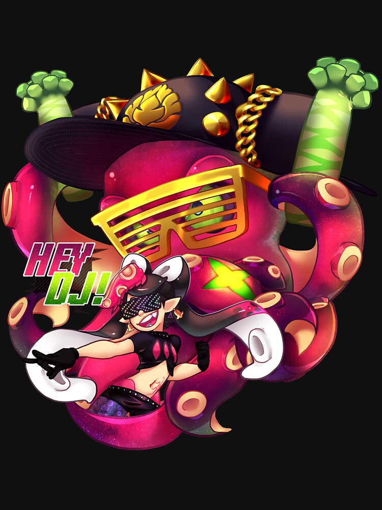 "Hey DJ!" T-shirt for Sale by inkmixup | Redbubble | octocallie t ...