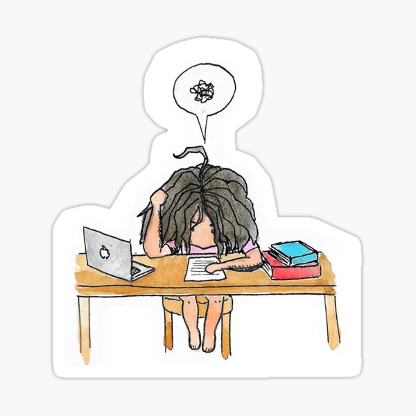 Homework Stickers | Redbubble