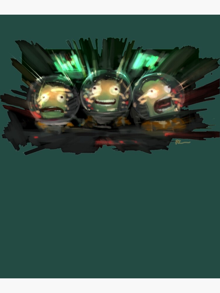 Kerbal Space Program Art Premium Matte Vertical Poster