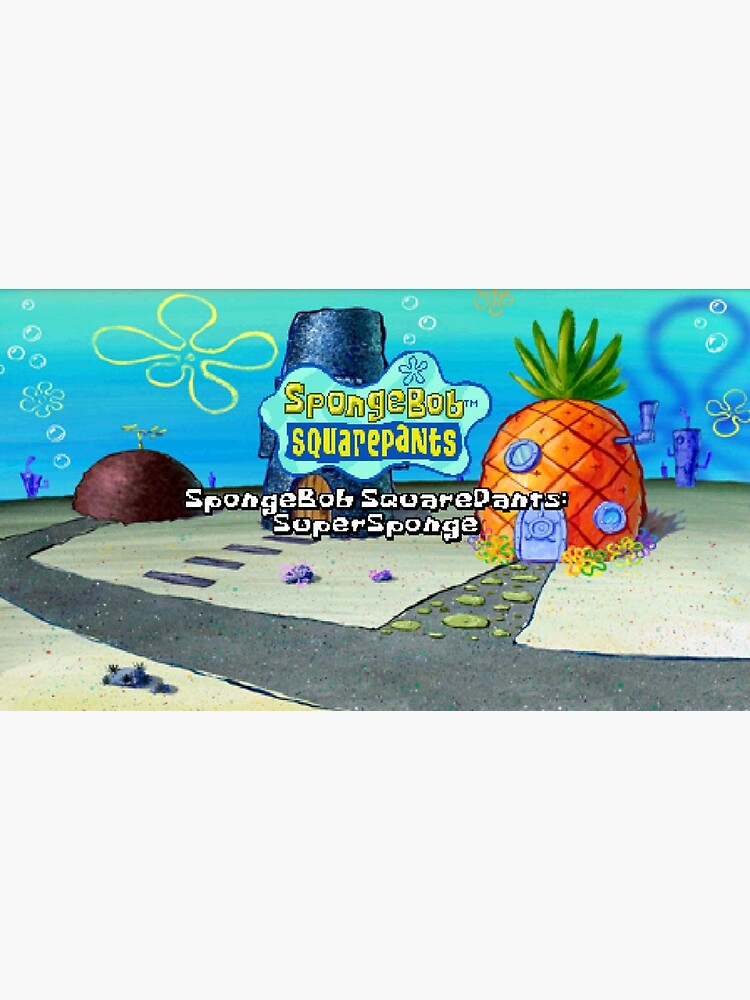 "SpongeBob SquarePants: SuperSponge - 2: Zoomed In" Art Print by ...