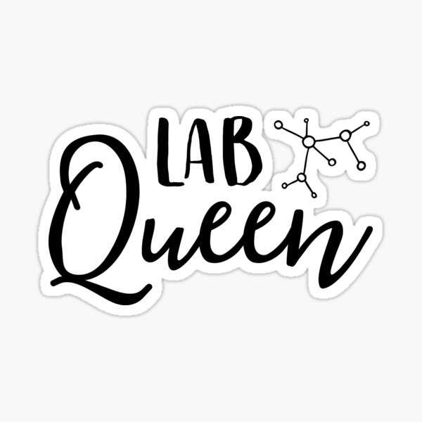 "Lab Queen" Sticker by trends | Redbubble