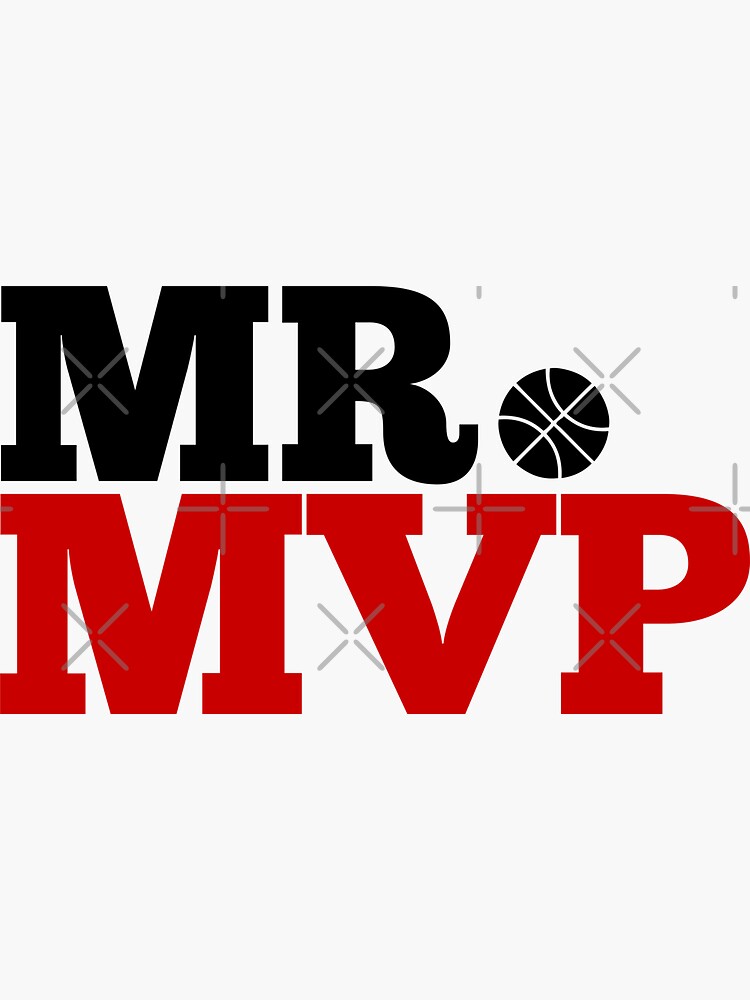 "Mr. MVP" Sticker by kleynard | Redbubble
