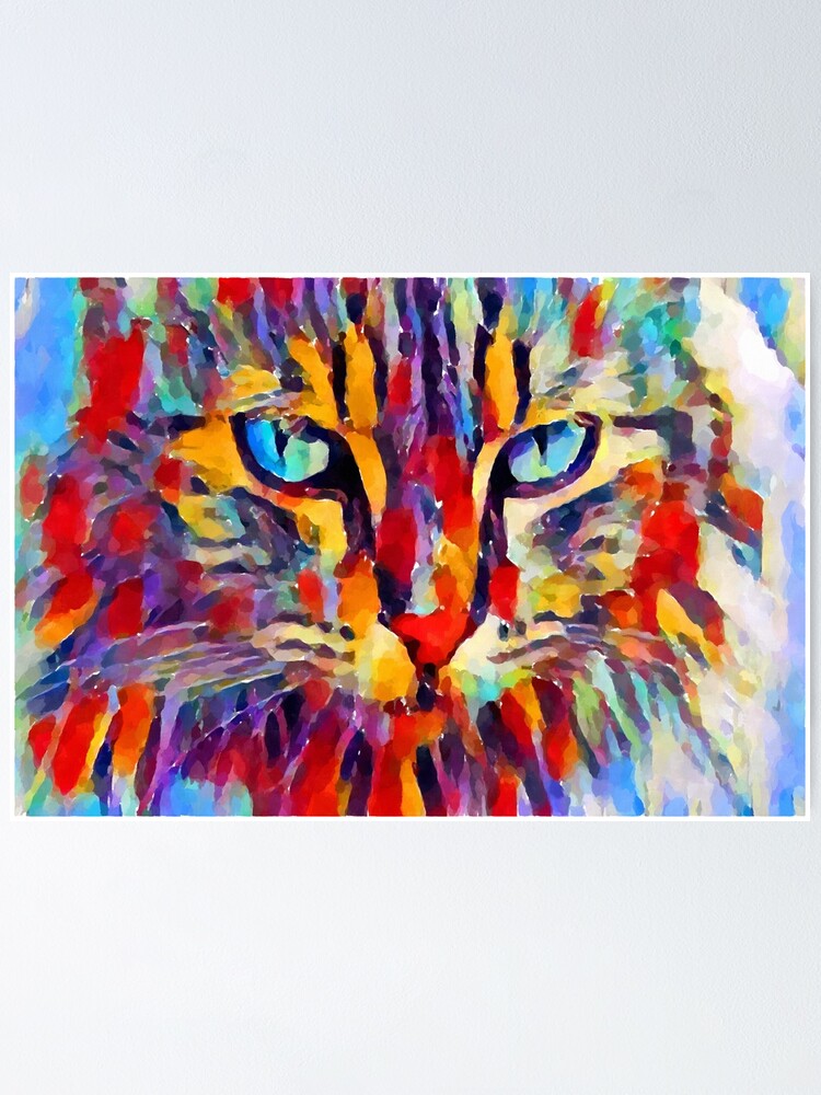 "Fluffy " Poster by ChrisButler | Redbubble