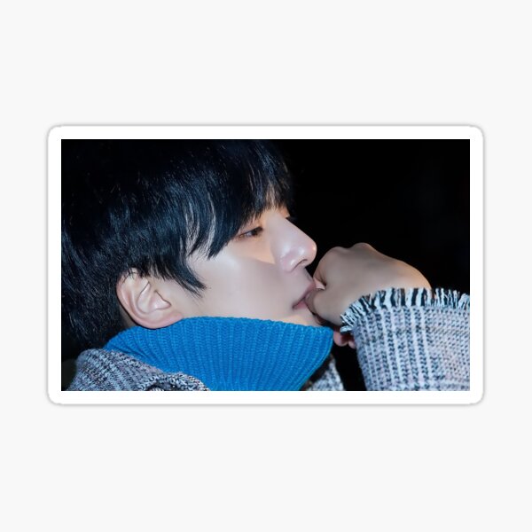 "Monsta X - Minhyuk" Sticker for Sale by baekgie29 | Redbubble