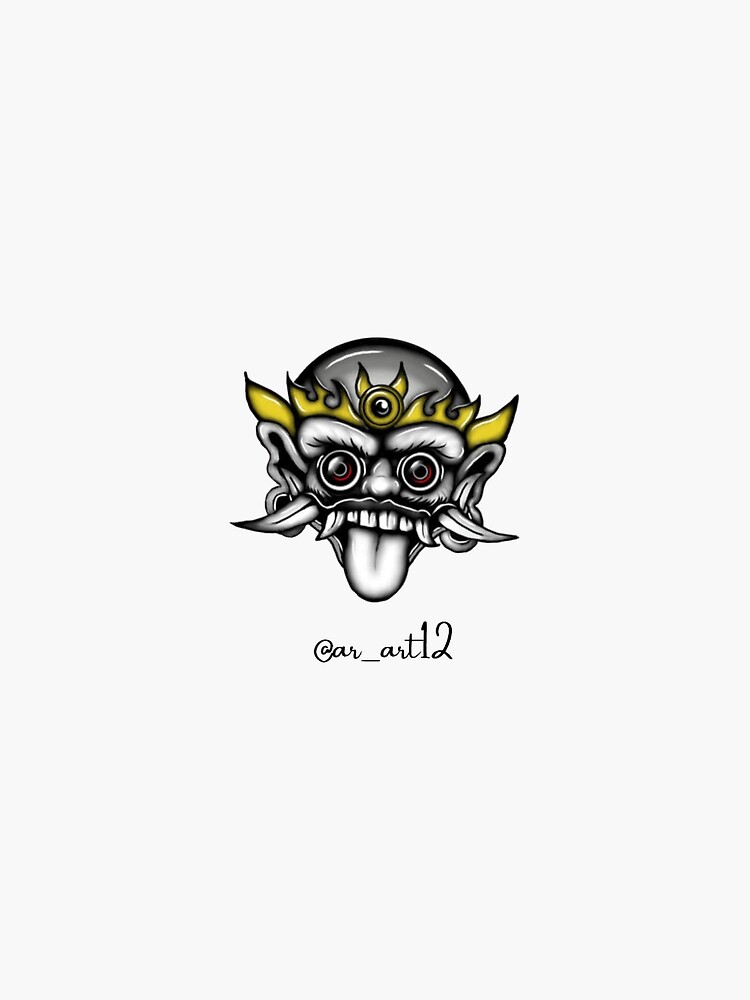 "barong" Sticker for Sale by Uriy1392 | Redbubble