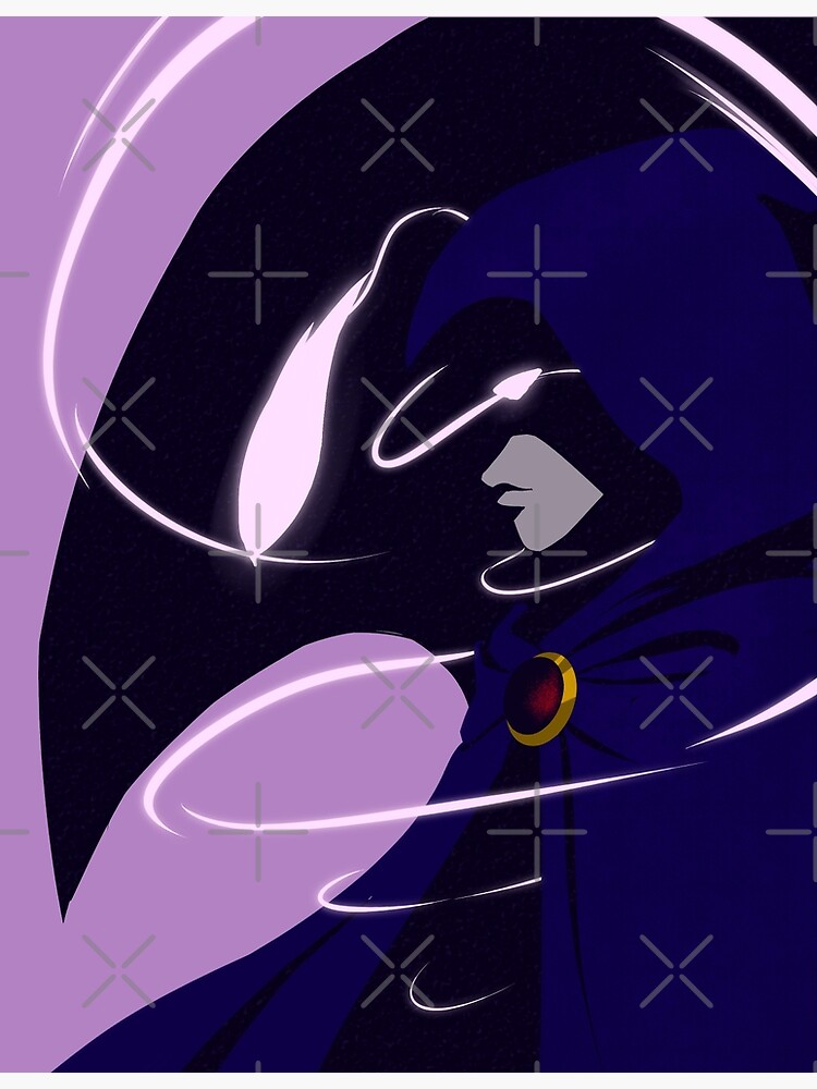 Teen Titans Raven Premium Matte Vertical Poster
