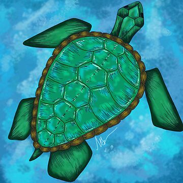 "Gem Turtle" Sticker for Sale by MSNeal | Redbubble