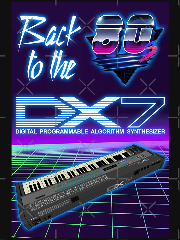"DX7 Synthesizer FM 80's - Back to the 80s - 80s synth - FM Synthesizer ...