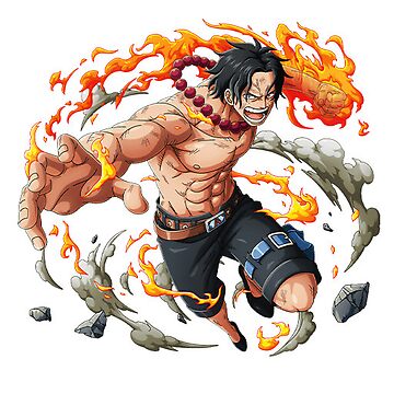 "ACE from One Piece" Sticker by DjoDjo1 | Redbubble