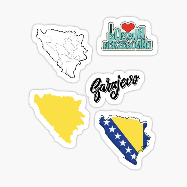 "Balkan Stickers" Sticker for Sale by Balkanized | Redbubble
