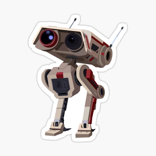 "BD.1 bot " Sticker for Sale by Cortoncoruscant | Redbubble