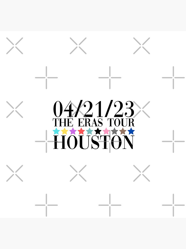 Taylor The Eras Tour Houston night 1 Pin Button sold by Emma O'brien ...