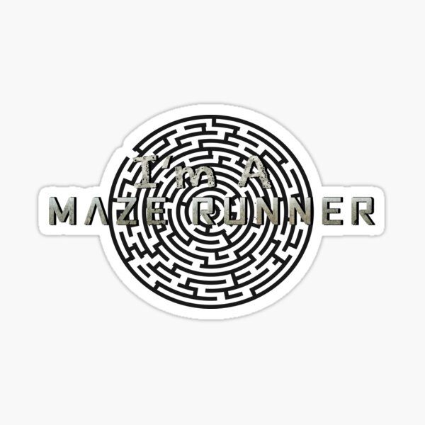 "Maze Runner Fan Design" Sticker by AngeliaLucis | Redbubble