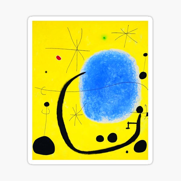 "Joan Miró Zeichnungen | Joan Miro Kunststil" Sticker von Bondalina ...