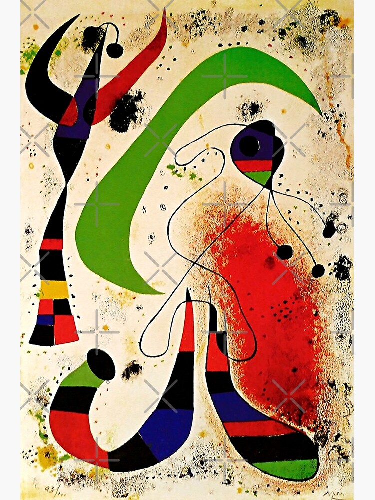 Joan Miró Art Movement | Joan Miro Interesting Facts Premium Matte ...