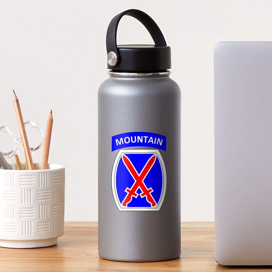 "10th Mountain Division" Sticker for Sale by frwrdresponse | Redbubble