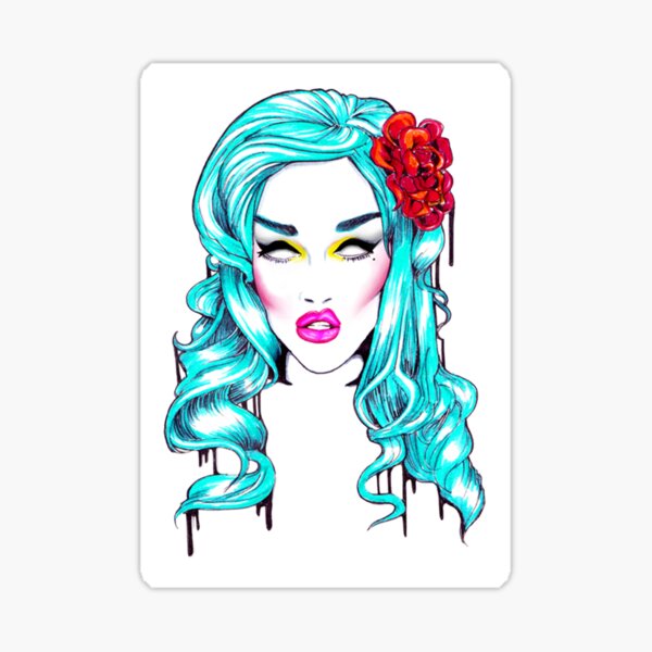 "Adore" Sticker for Sale by cptpuggles2 | Redbubble