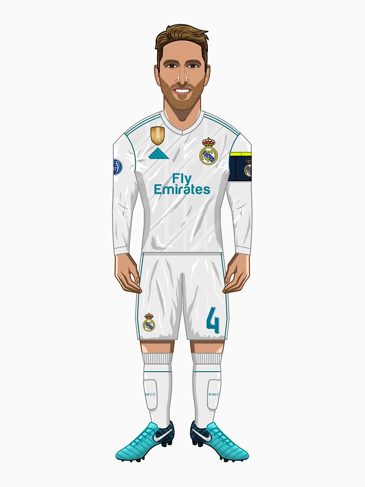 "Sergio Ramos" T-shirt by Astvdillo | Redbubble | ramos t-shirts ...