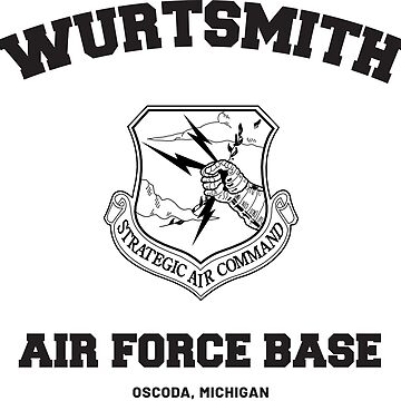 "Wurtsmith Air Force Base" Essential T-Shirt for Sale by AvGeekStuff ...