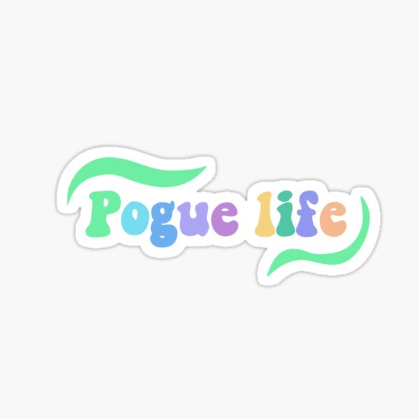 "Pogue Life - Outer Banks" Sticker for Sale by lilykaylea | Redbubble
