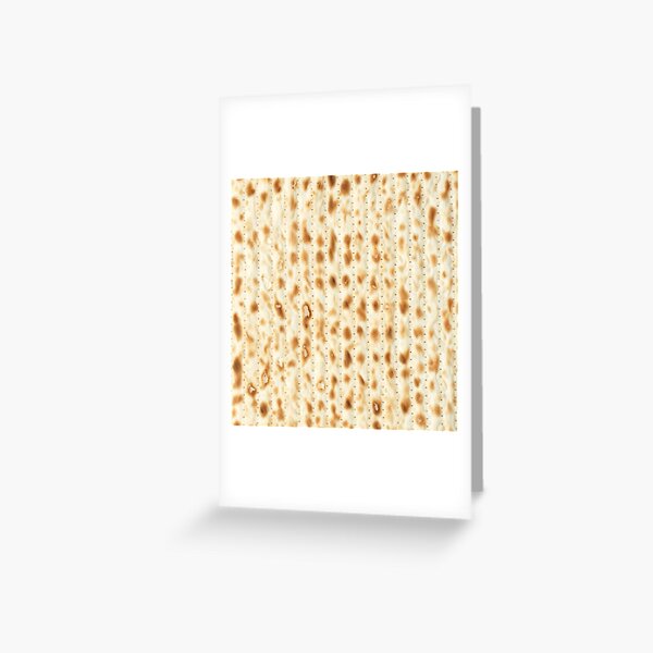 "Passover Matzah" Greeting Card for Sale by thekosherhub | Redbubble