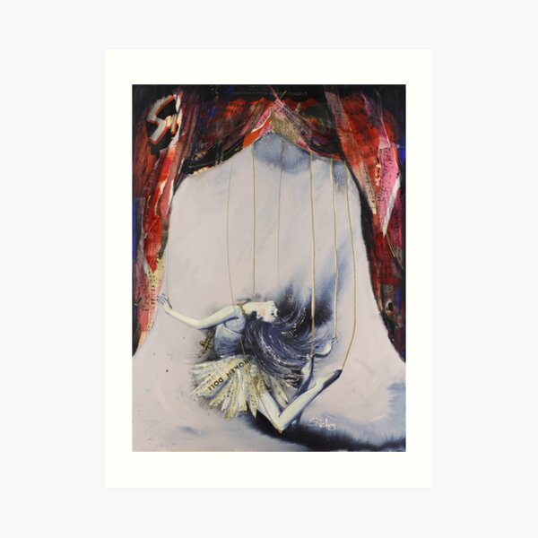 "Broken Doll" Art Print for Sale by RichesRoad | Redbubble