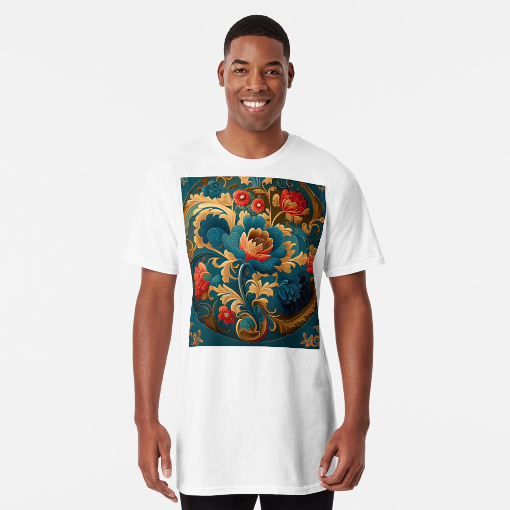 "Norwegian Blue Telemark Rosemaling" Sticker for Sale by bestsalernow ...