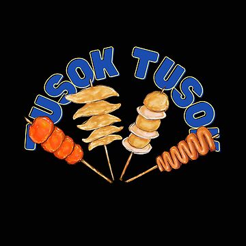 "Tusok Tusok Street Food" Sticker for Sale by Minani09 | Redbubble