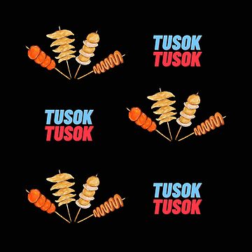 "tusok tusok 2" Sticker for Sale by Minani09 | Redbubble