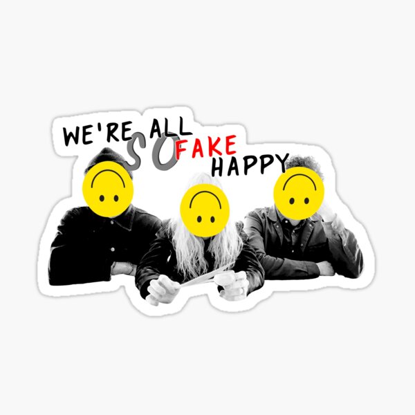 Paramore Fake Happy Gifts & Merchandise | Redbubble