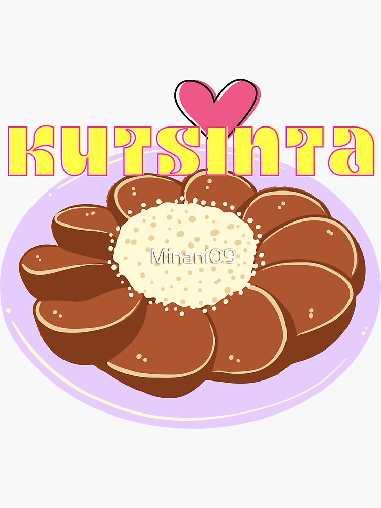 "Kutsinta" Sticker for Sale by Minani09 | Redbubble