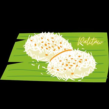 "Palitaw" Sticker for Sale by Minani09 | Redbubble