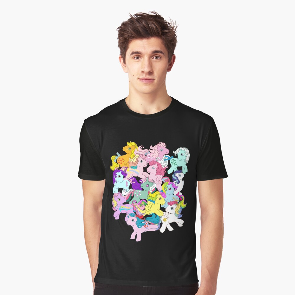 "g1 my little pony pattern " Poster for Sale by AletheaGarciaz | Redbubble