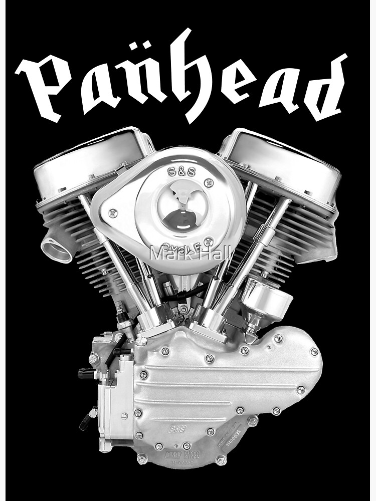 "PANHEAD 1" Sticker for Sale by Mark Hall | Redbubble
