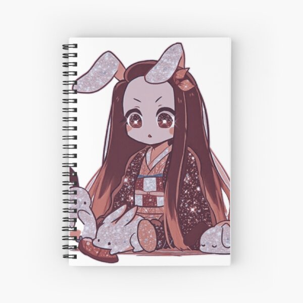 "nezuko" Spiral Notebook by myboutique001 | Redbubble