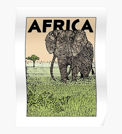 African Safari Posters | Redbubble