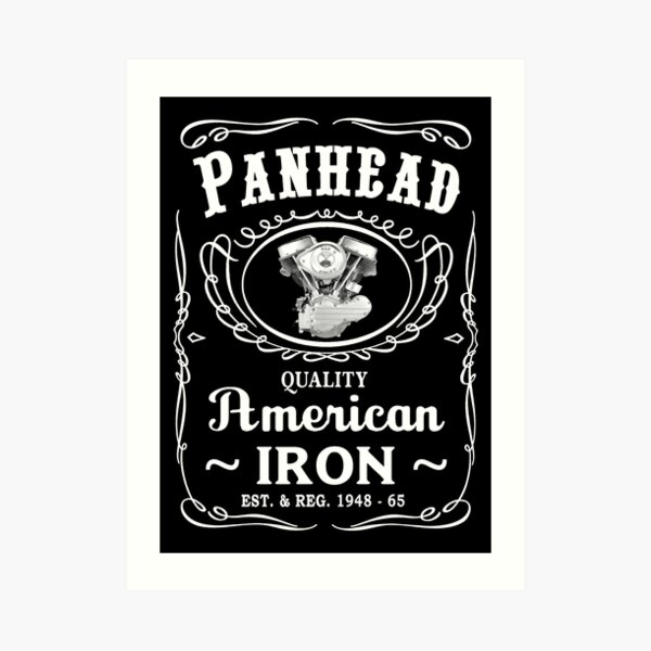 "PANHEAD 2 (JD)" Art Print for Sale by hornedquad | Redbubble