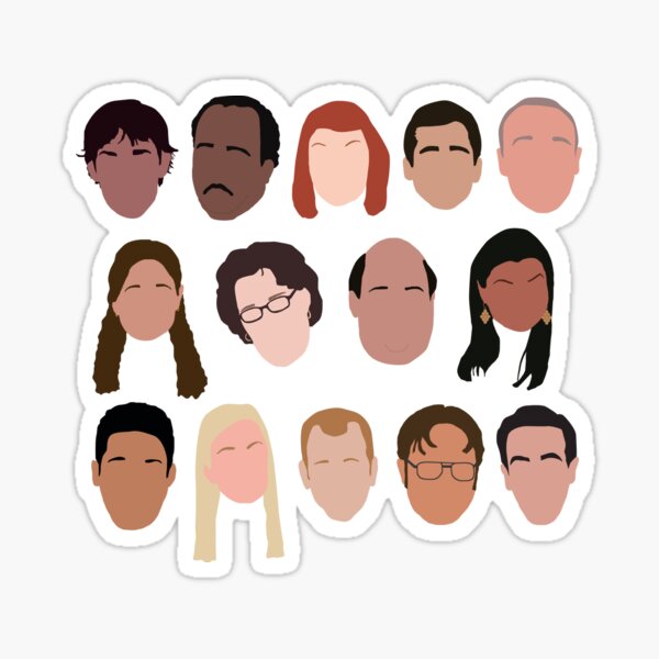 "The Office" Sticker for Sale by caicaiblakeley | Redbubble