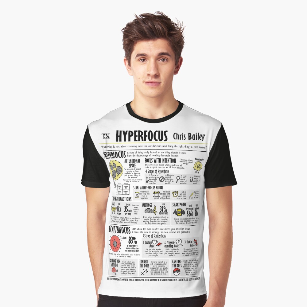 "Visual Book Hyperfocus (Chris Bailey)" Sticker for Sale by TKsuited ...