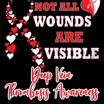 "DVT Awareness | Blood Clot" Sticker for Sale by Deco-Design | Redbubble